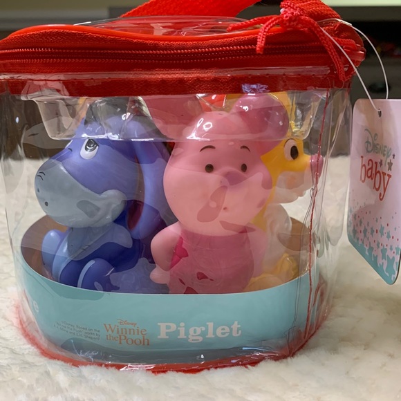 Disney | Toys | Disney Winnie The Pooh Bath Toy Set | Poshmark
